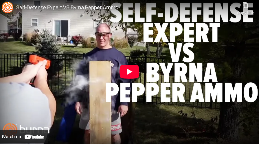 Self-Defense Expert VS Byrna Pepper Ammo | NAKESTORES
