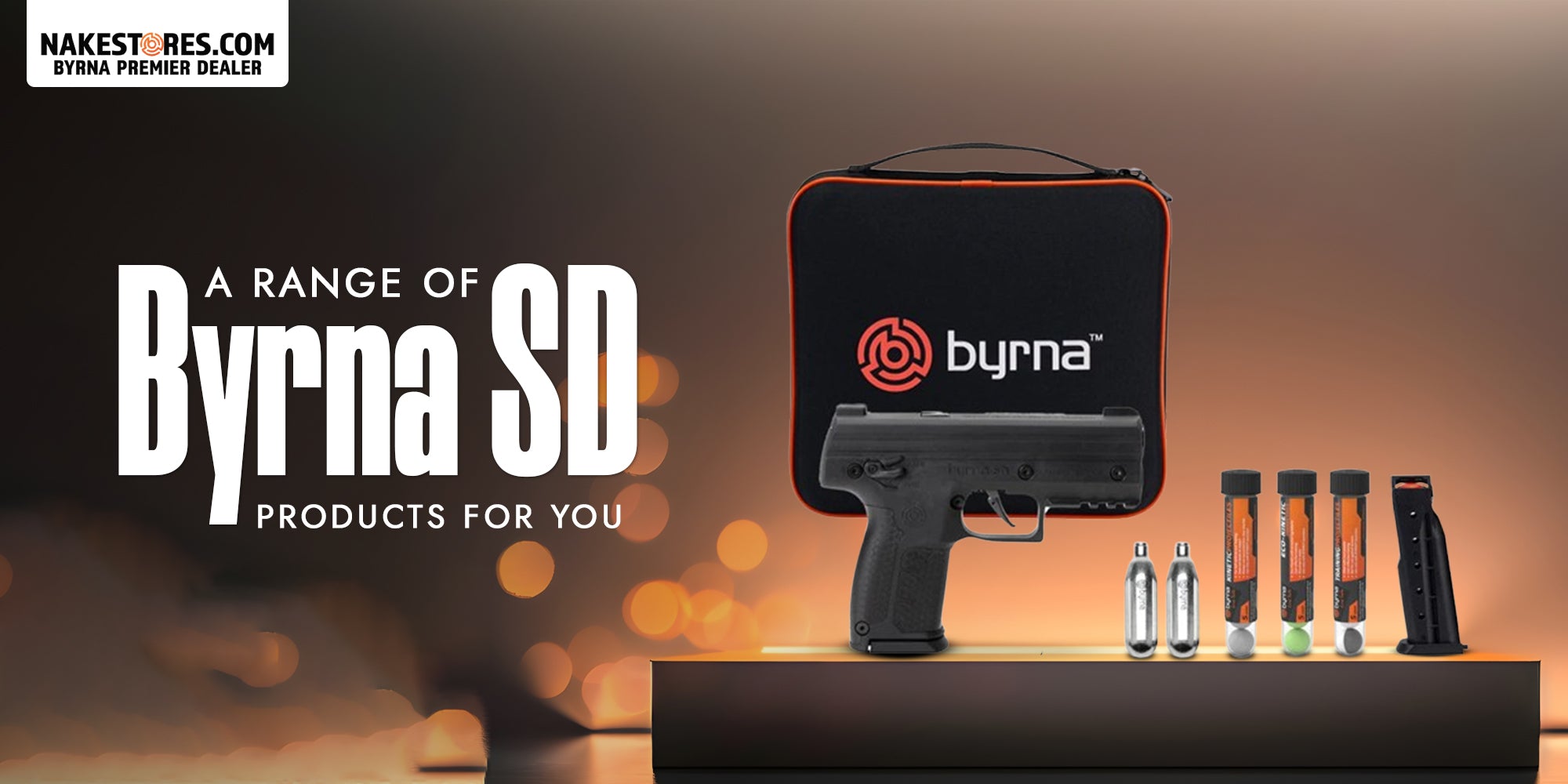 The Byrna Experience: A Range of Byrna SD Products for You | NAKESTORES