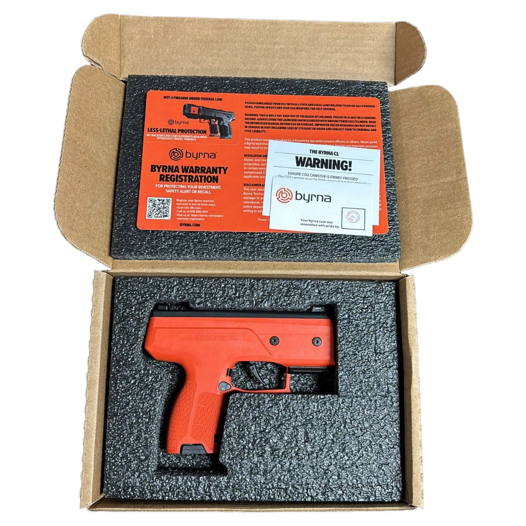Byrna CL Basic Kit - Compact Concealed Carry Launcher with White Dot Sight