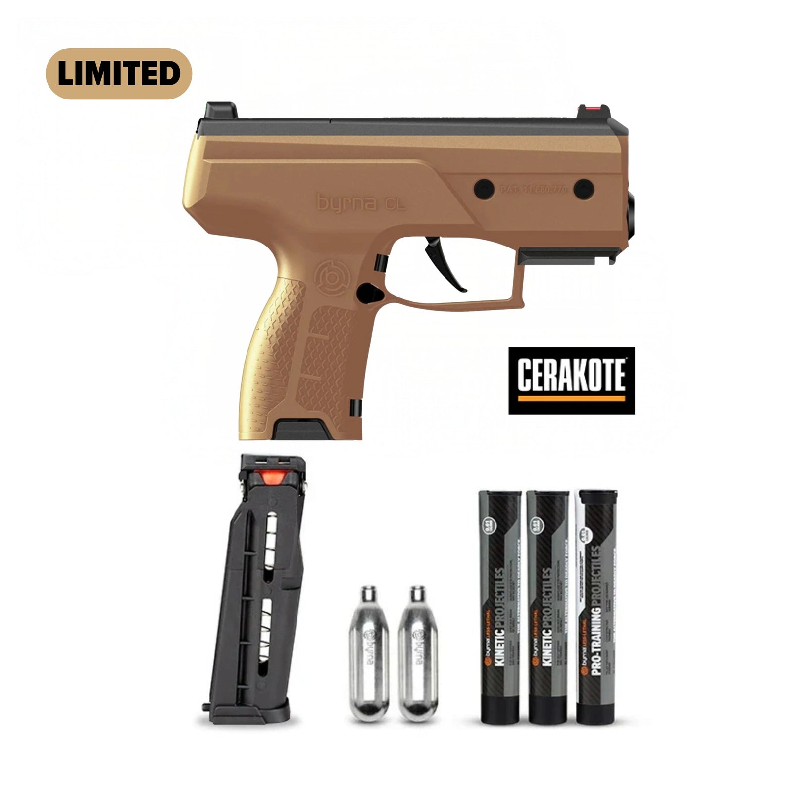 Byrna CL Compact Launcher Universal Kit - Less-Lethal Concealed Carry ...
