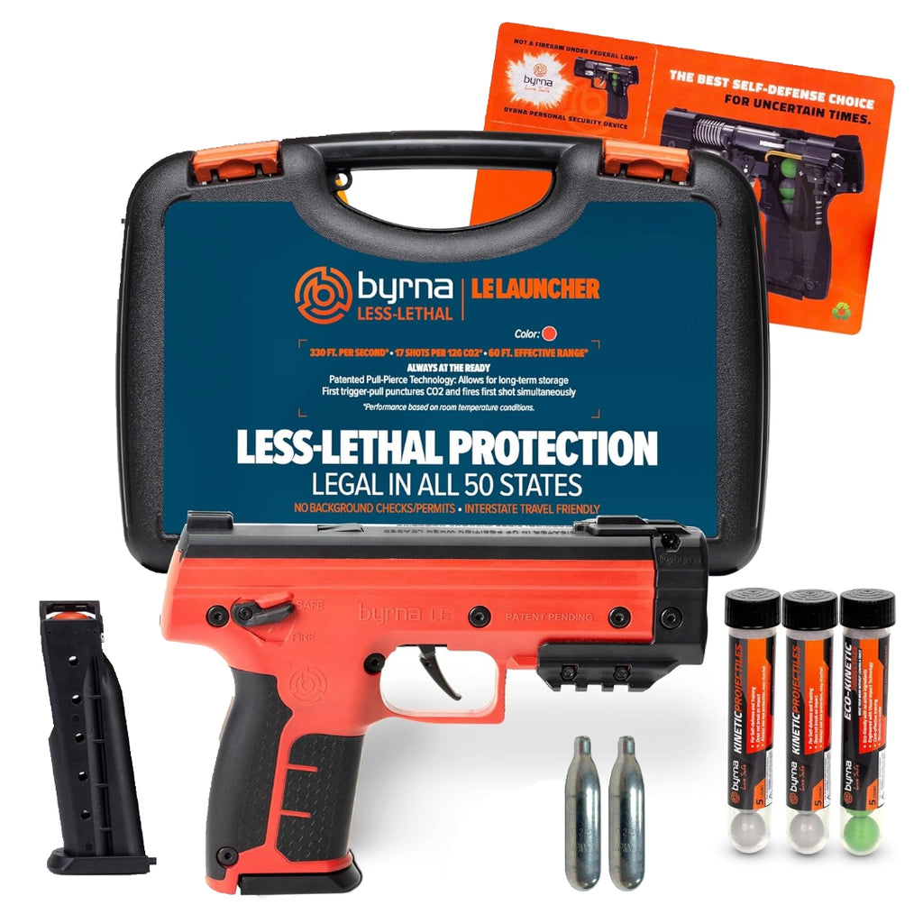 Byrna LE Launcher Kinetic Bundle- Byrna Law Enforcement Grade - Ships ...