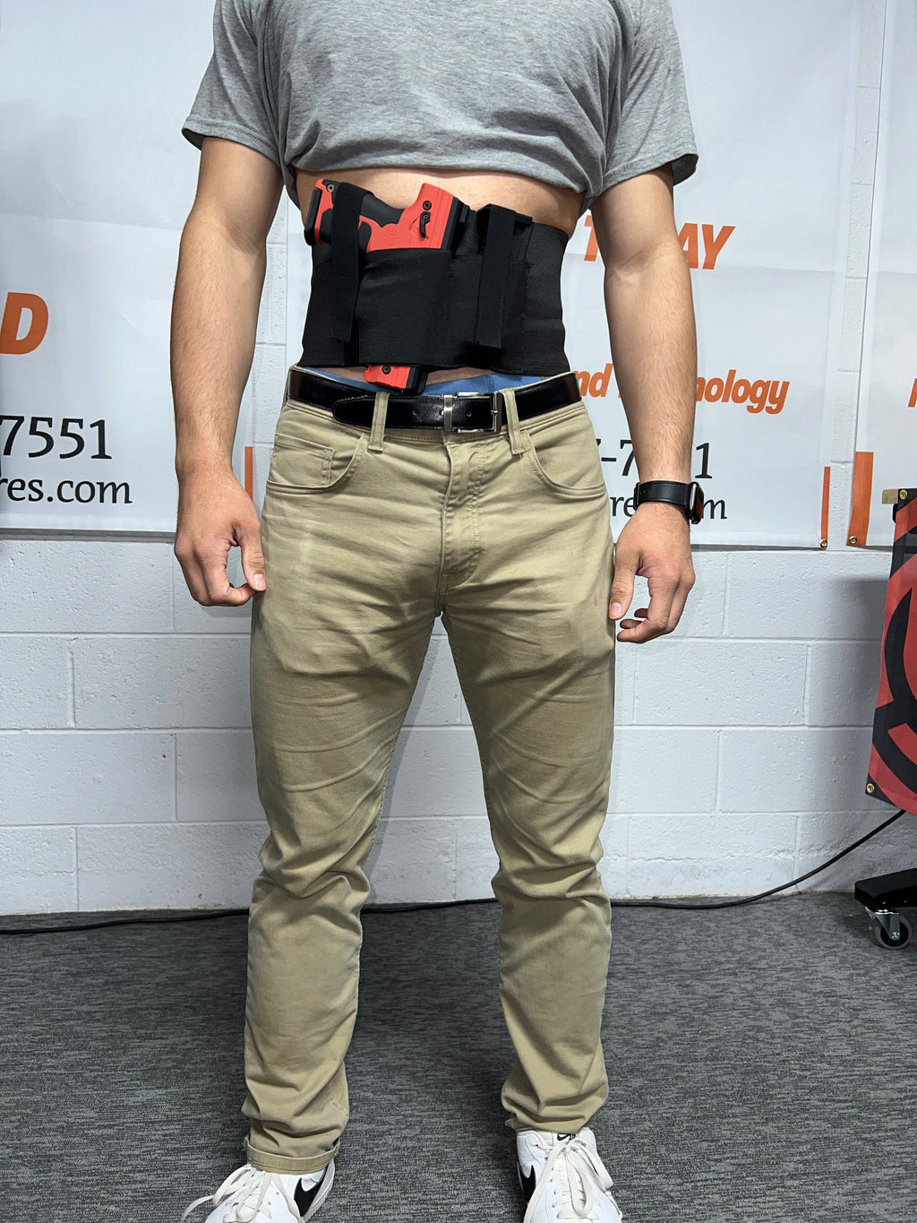 Belly Belt Holster for Byrna SD and LE Launchers - Right & Left Hand ...