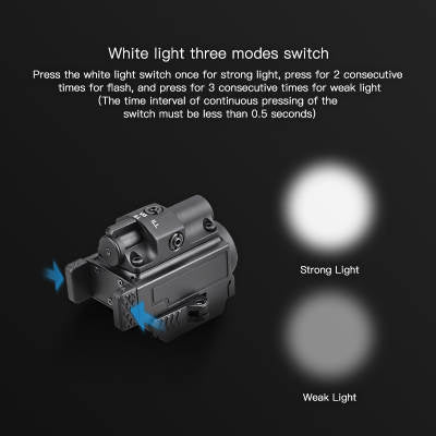 Divalite Byrna LED Tactical Flashlight & Green Laser Combo