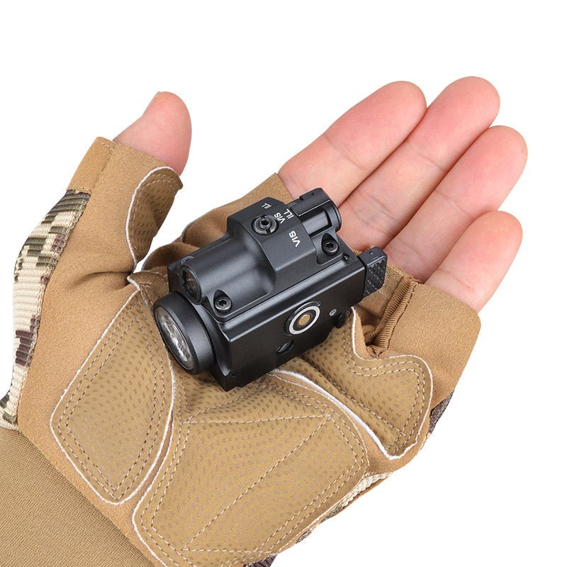 Divalite 800lm LED Tactical Flashlight & Green Laser Combo Fits All ...