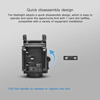 Divalite Byrna LED Tactical Flashlight & Green Laser Combo